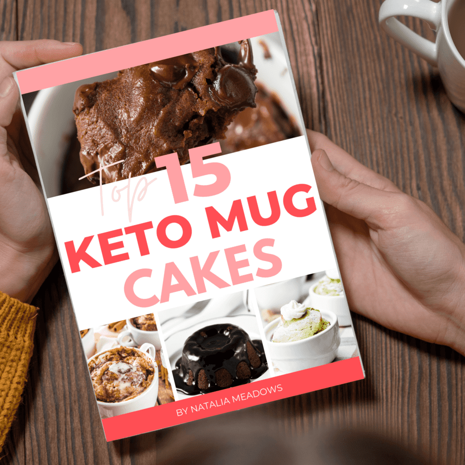 Keto Vanilla Mug Cake With Cream Cheese & Coconut Flour – Keto Millenial