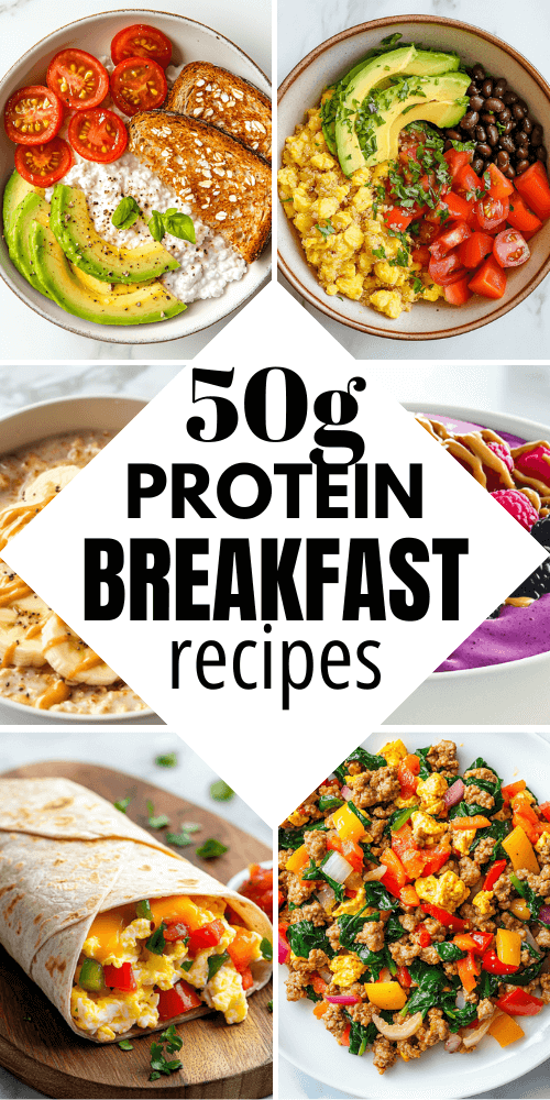 10 Easy 50g Protein Breakfast Recipes – Keto Millenial