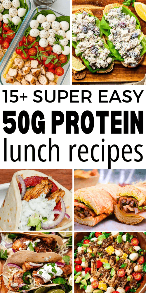 15+ Easy 50g Protein Lunches for Work – Keto Millenial