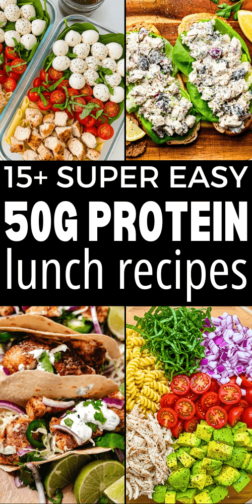 15+ Easy 50g Protein Lunches for Work – Keto Millenial